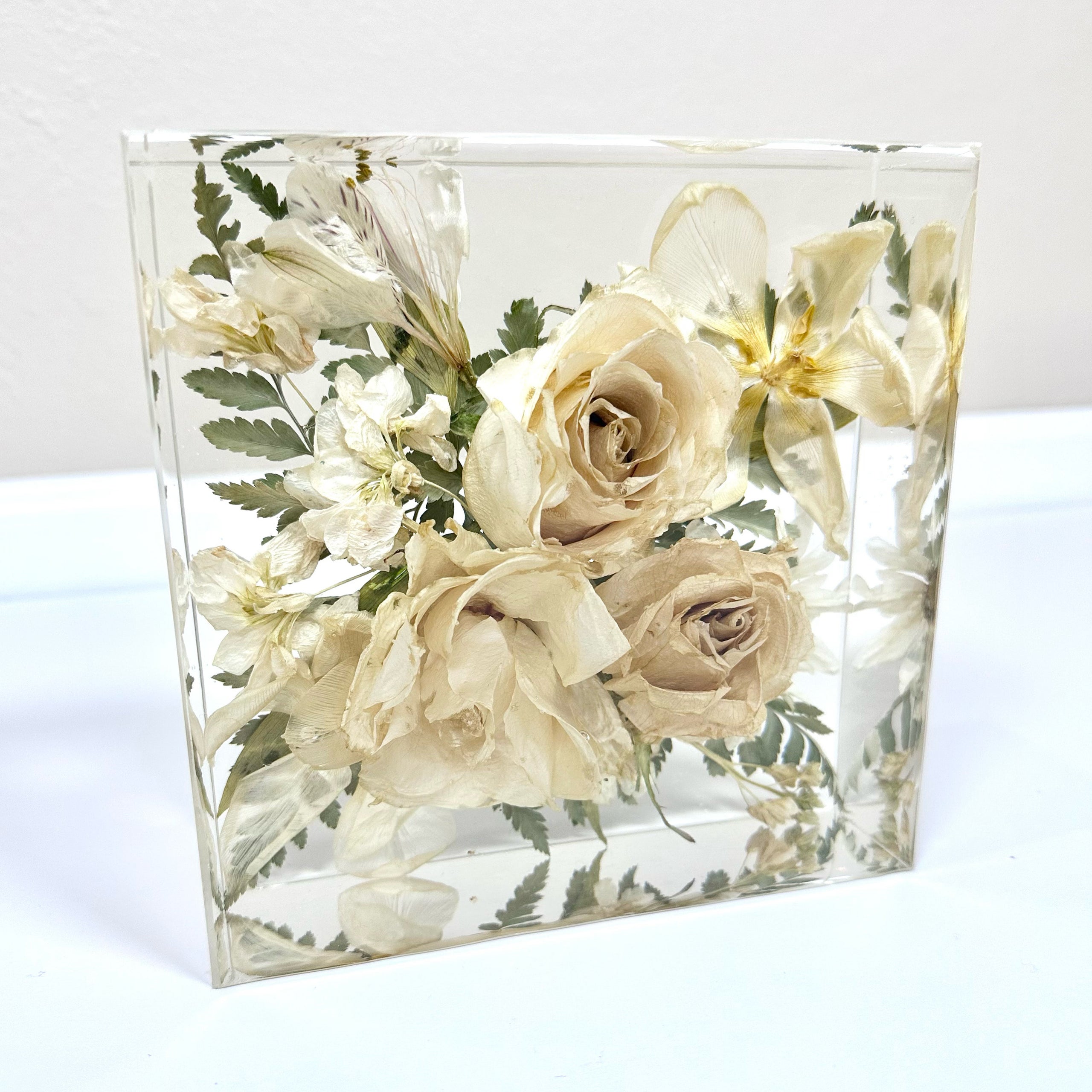 6” square block | Flourishing Forever